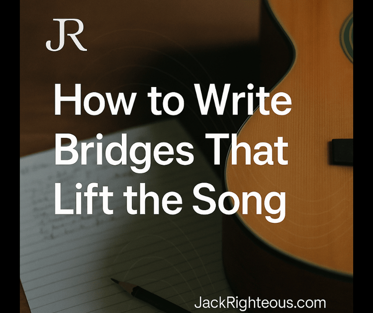 Write Bridges That Lift Your Song, Not Break It – Jack Righteous