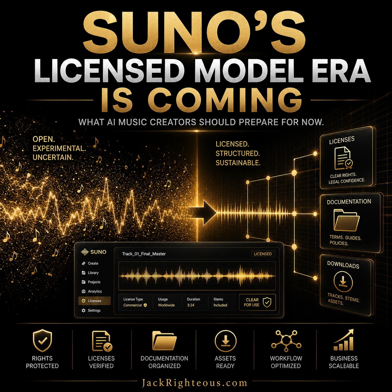 Suno Licensed Model Era: What AI Music Creators Should Prepare For ...