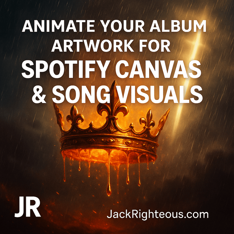 Animate Your Album Artwork for Spotify Canvas & Song Visuals – Jack ...