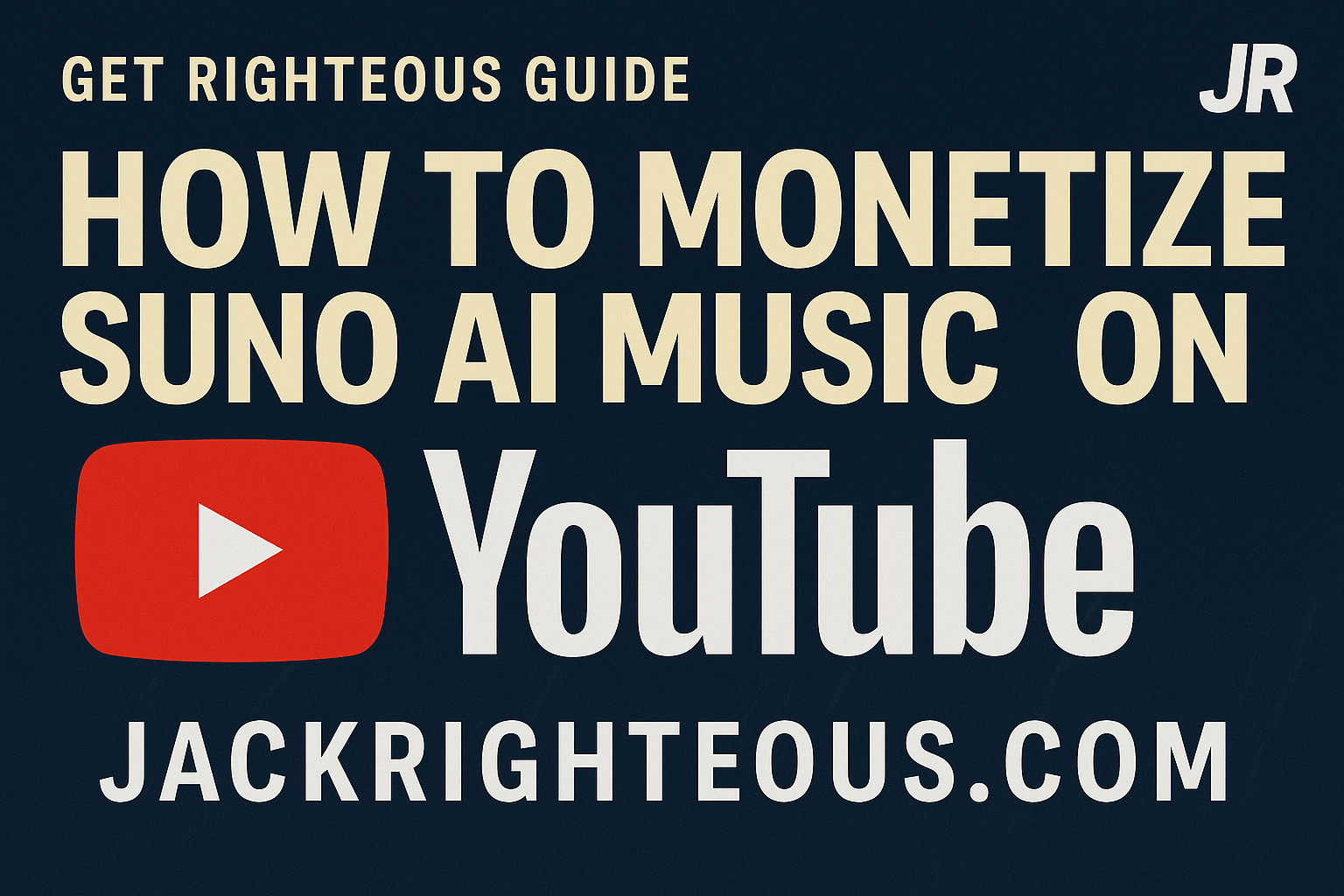 Can You Monetize Suno AI Music on YouTube? – Jack Righteous