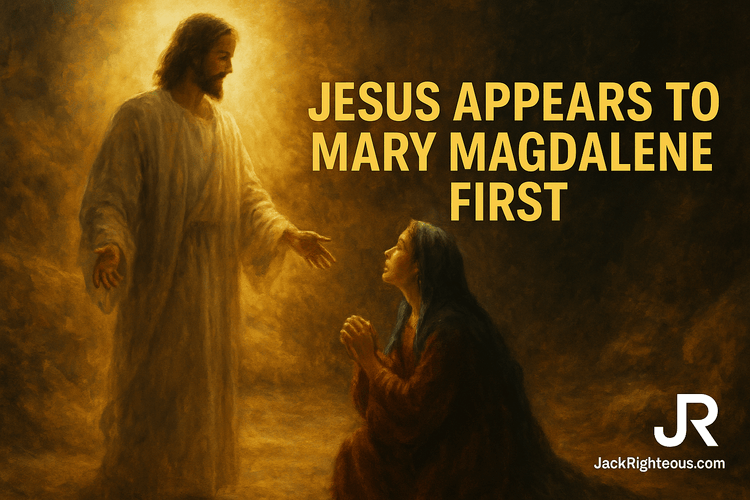 Jesus Appears to Mary Magdalene First – Jack Righteous