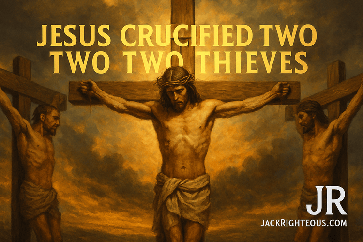Jesus Crucified Between Two Thieves – Jack Righteous