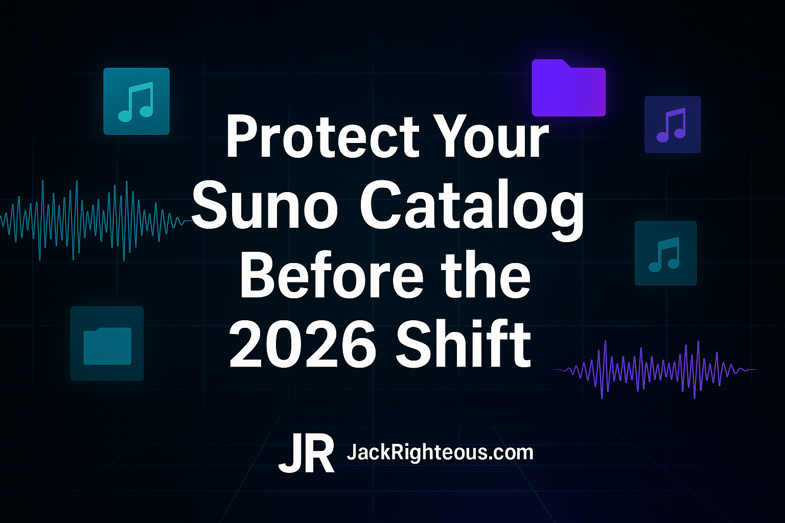 Protect Your Suno Catalog Before the 2026 Shift – Jack Righteous