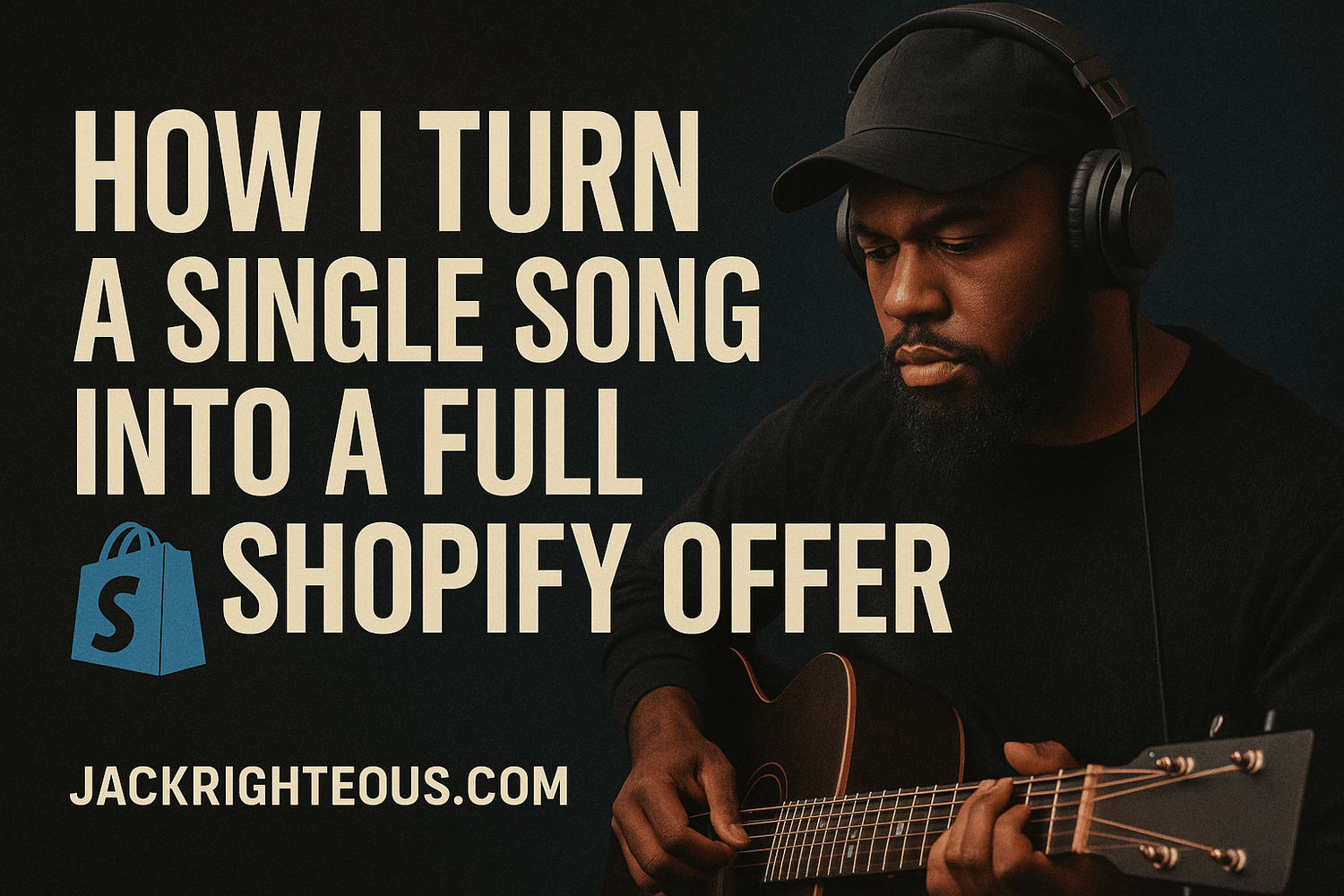 Turn a Song into a Shopify Offer That Sells – Jack Righteous