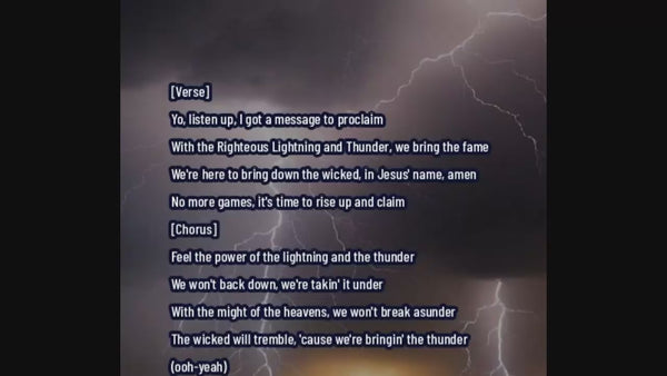 The Lightning & The Thunder: Free Hip Hop Track – Jack Righteous